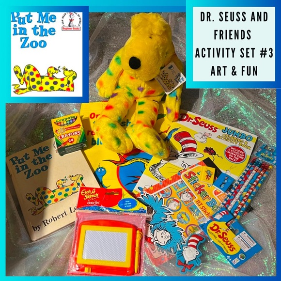 Dr. Seuss | Other | Nwt Kid Pack Over 2 Items Dr Seuss Put Me In The ...